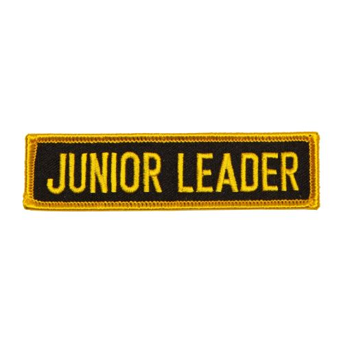 Rank Patch Junior Leader 1"x4"