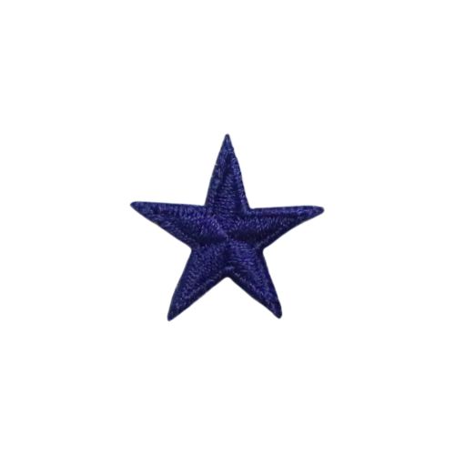 Achievement Star Patch Blue 1"